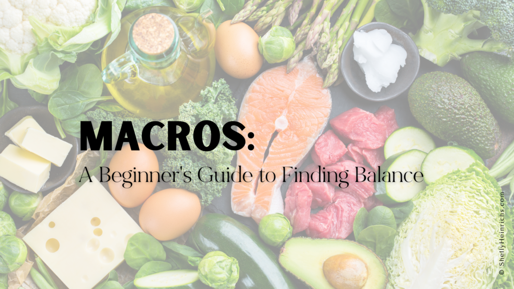 Macros: A Beginner's Guide to Finding Balance | ShellyHeinrichs.com